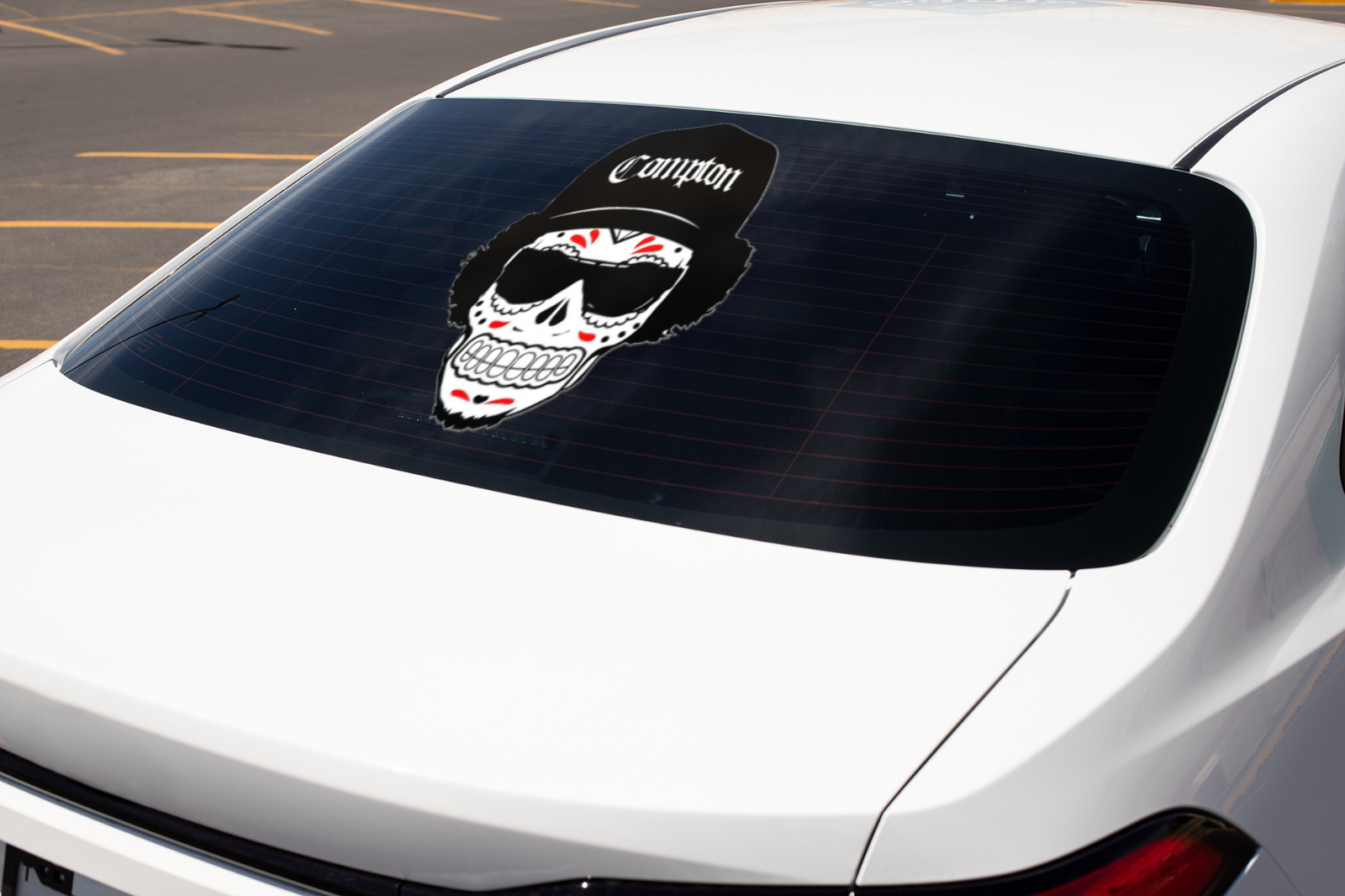 Easy E Skull Compton Vinyl Decal Graphic Laptop Sticker | eBay