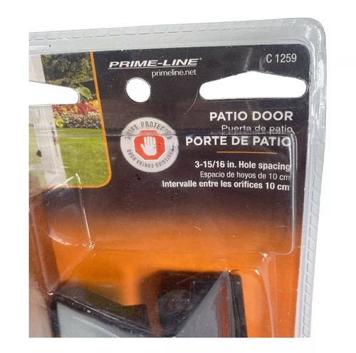 Prime-Line C 1259 Sliding Glass Door Handle Set Diecast & Wood Internal ...