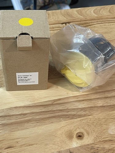 Toner Cartridge CLP-Y300A Yellow Laser for Samsung CLP-300 CLP-300/300N ...