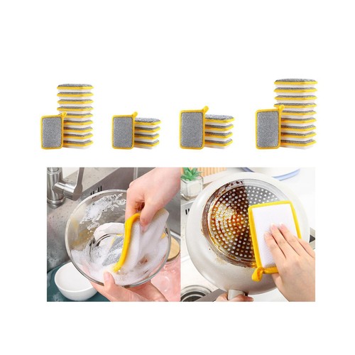Dishwashing Scrub Sponge for Washing Dishes Pots and Pans Plate | eBay