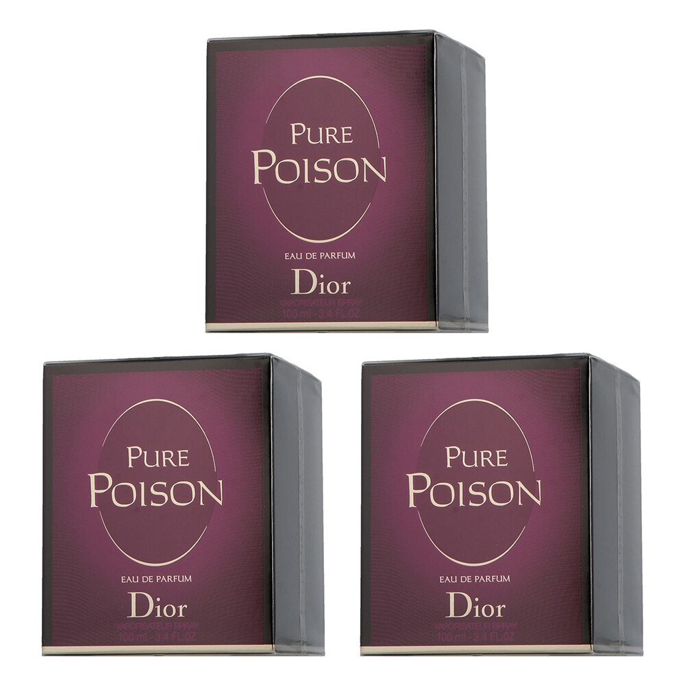 Dior Pure Poison - EDP Eau de Parfum 100ml - 3x 3348900606715 | eBay.de