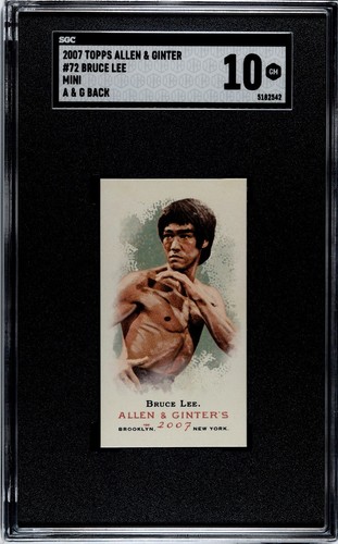 2007 Allen & Ginter Bruce Lee Mini A&G Back - SUPER RARE 10! | eBay