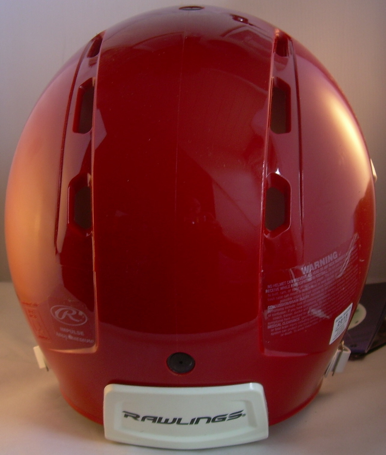 Rawlings Impulse Footballhelm, Rosso, Tgl M , Con Facemask Ropo-Ub-Dw ...