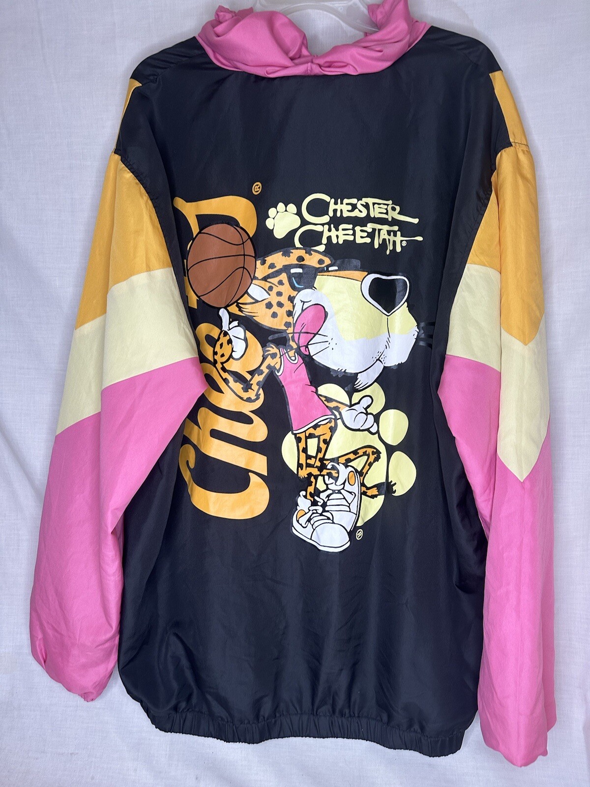 Cheetos Chester Cheetah Jacket Windbreaker Unisex Lar… - Gem