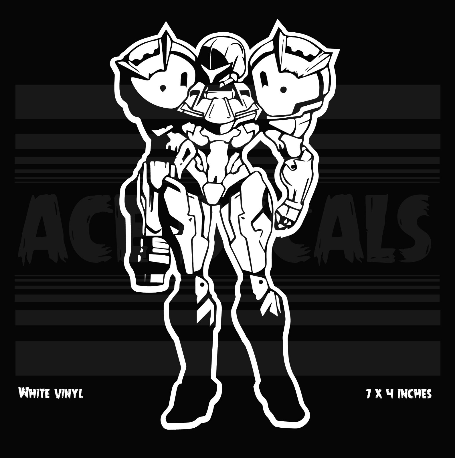Metroid - Super Metroid - Samus - Nintendo - Vinyl decal sticker | eBay