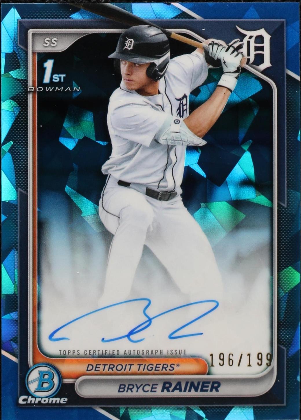 2024 Bowman Chrome Draft Sapphire Edition - Chrome Prospect Autographs ...