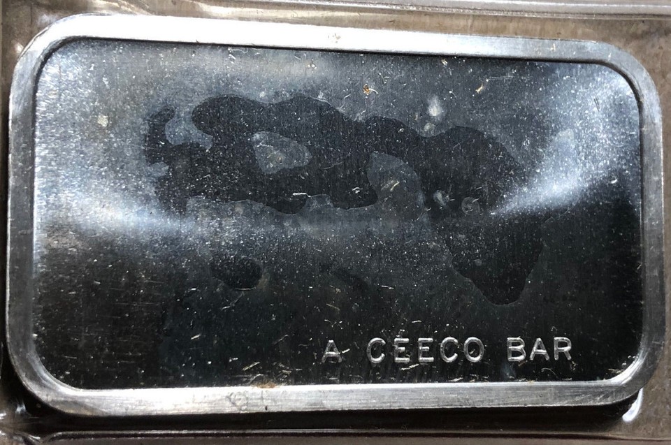 1973 November Happy Birthday Ceeco 1 Ounce .999 Silver Art Bar | eBay