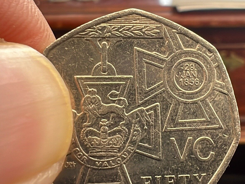 VERY RARE 2006 Victoria Cross 50p Coin VC Fifty Pence | eBay UK
