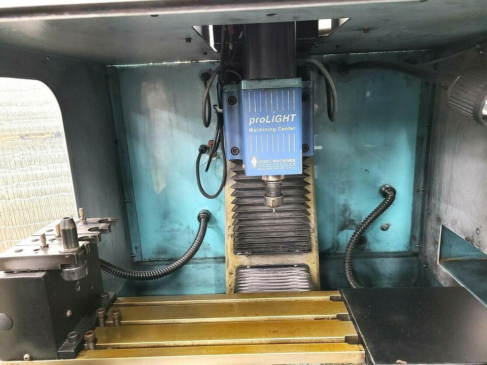 1997 Benchman VMC 4000 CNC Milling Machine Mini Mill NEEDS COMPUTER CPU ...