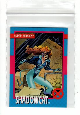 MARVEL COMICS COLLECTOR CARD -SHADOWCAT - 1992 IMPEL | eBay