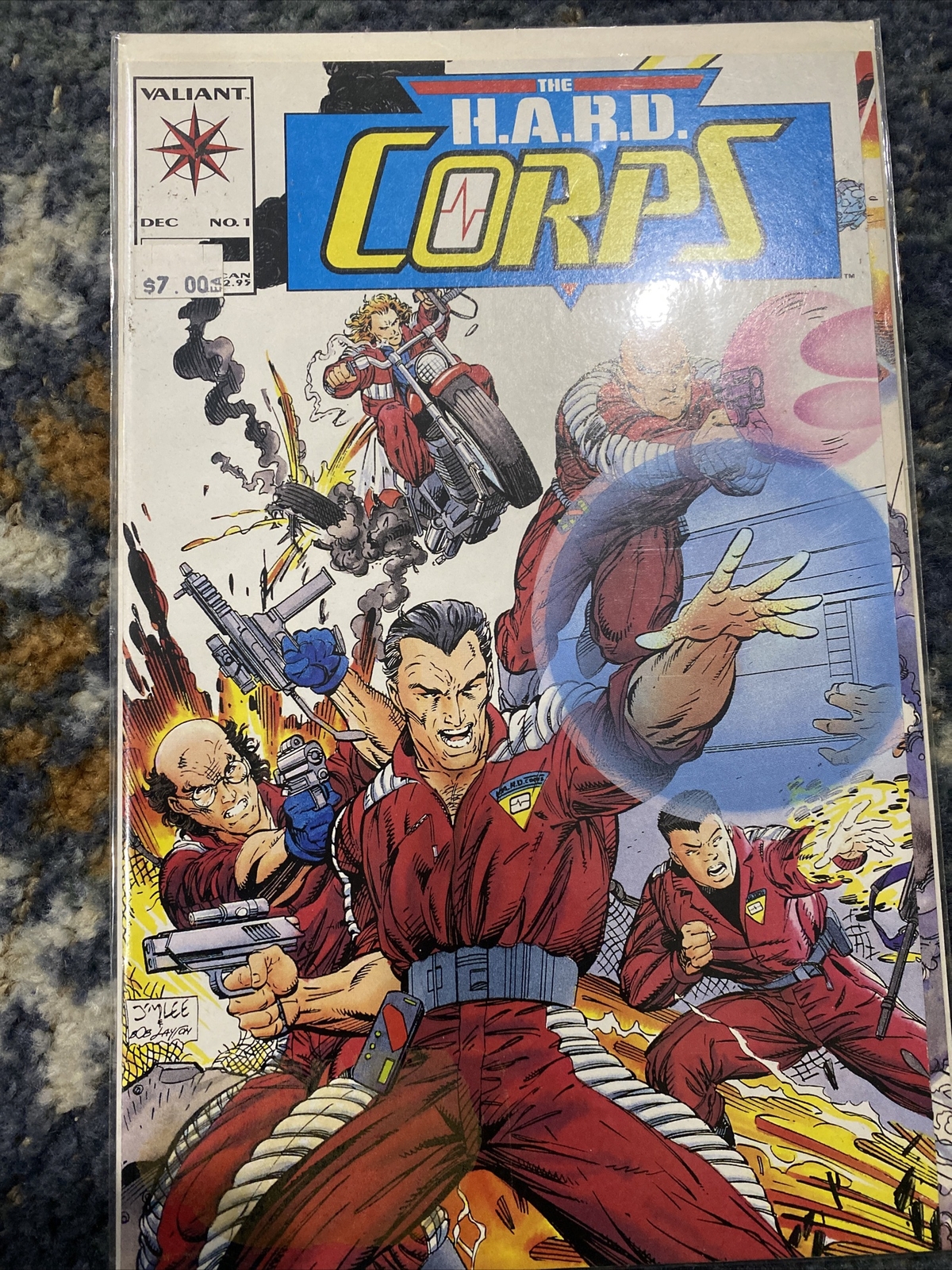 THE HARD CORPS #1 1992) VALIANT COMICS JIM LEE COVER #1! | eBay