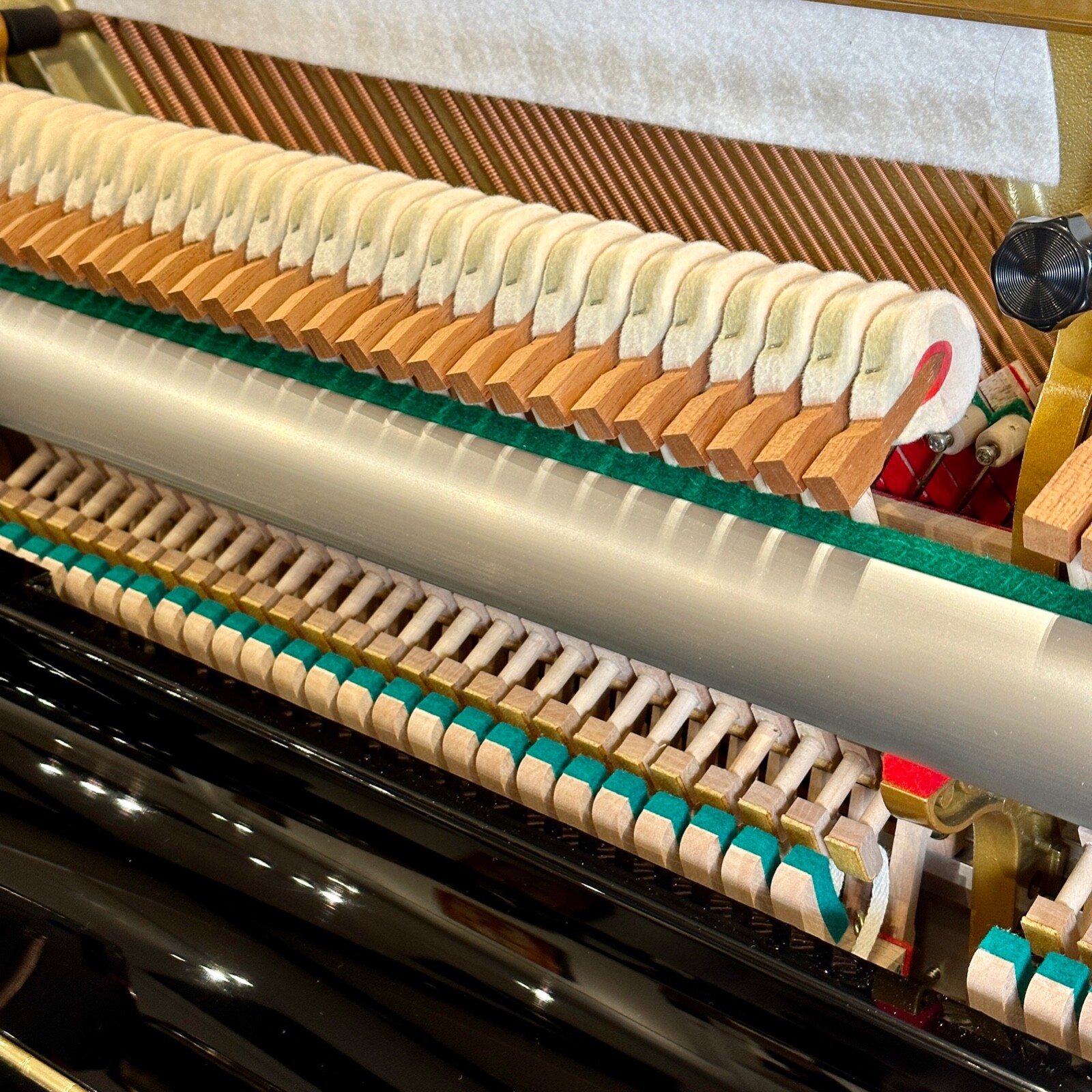 Steinway & Sons Boston Black Upright Piano | Grelly UK