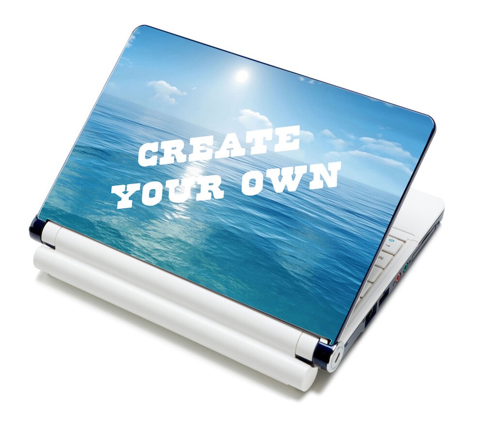 Custom Size Laptop Skin Sticker Decal with Personalized Image – Fits ...