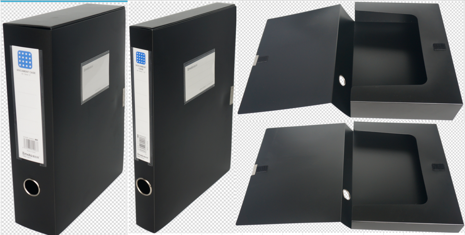 12/18/ STRONG A4 Foolscap Box Files Secure Document Storage School/Work ...