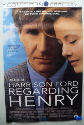 REGARDING HENRY 1991 Harrison Ford, and Annette Bening-Poster | eBay