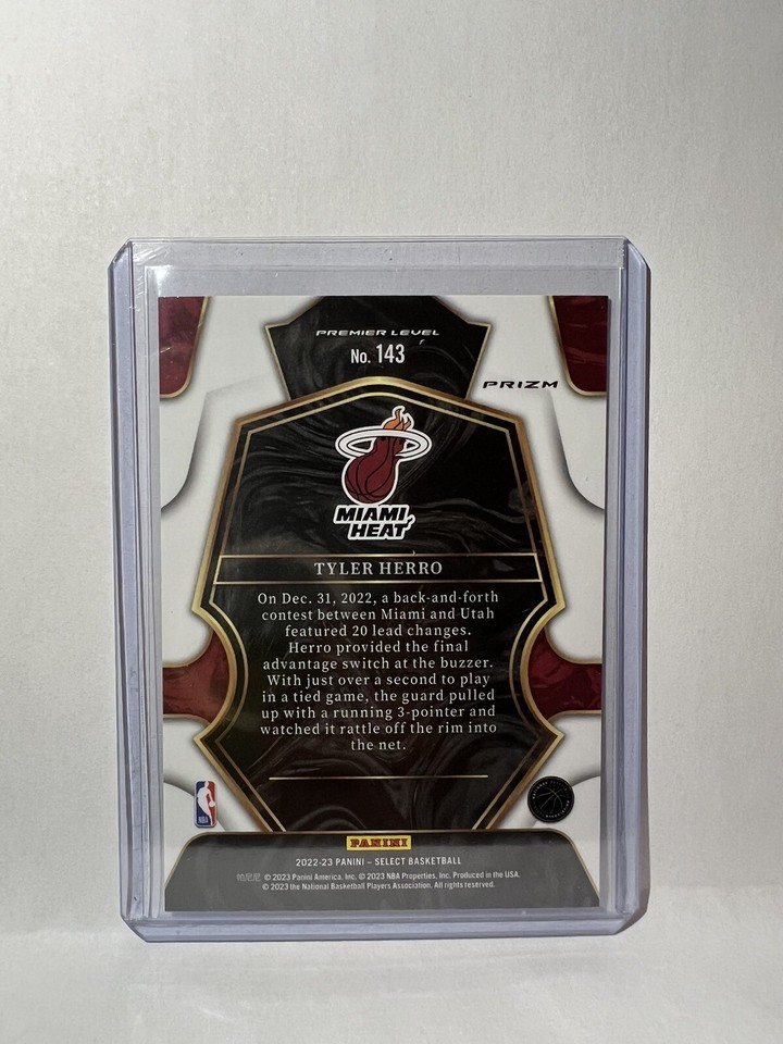 Tyler Herro Select 2022-2023 Elephant Prizm Rare | eBay