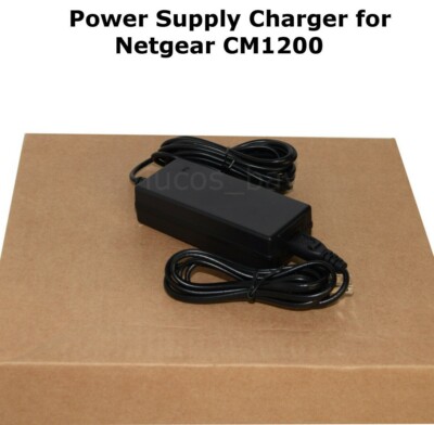 AC Adapter 12V 2.5A Power Supply Charger for Netgear Cable Modem CM1200 ...