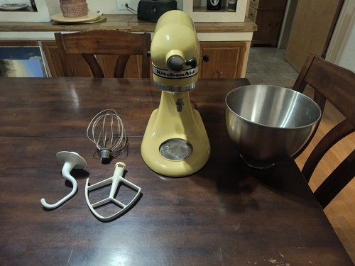 Vintage KitchenAid Model K45 250Watt 10 Speed Tilt Mixer W/ Attachments ...