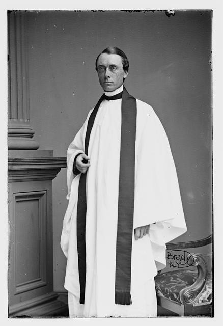 Reverend Morgan L Dix,religious leaders,church officials,portraits ...