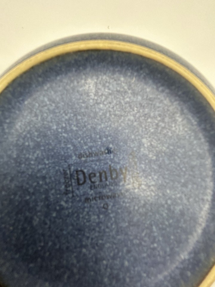 Denby Langley Blue Jetty Cereal Bowl 7” England Stoneware | eBay