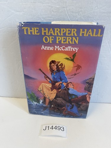 Harper Hall of Pern Anne McCaffrey Hardcover Dust Jacket 1970s 3 Books ...