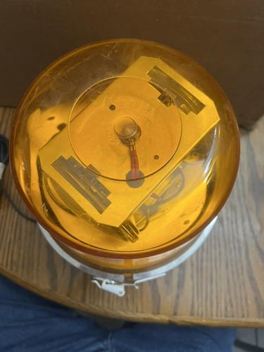 Vintage Tripp-Lite RF6 Two Beam Yellow Rotating Tow Truck Beacon | eBay