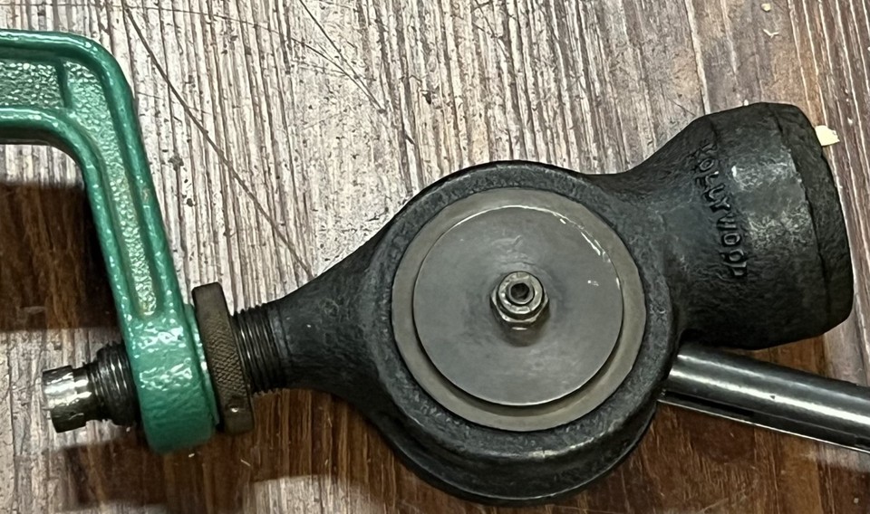 RCBS Rock Chucker reloading press and Powder Measure Stand | eBay