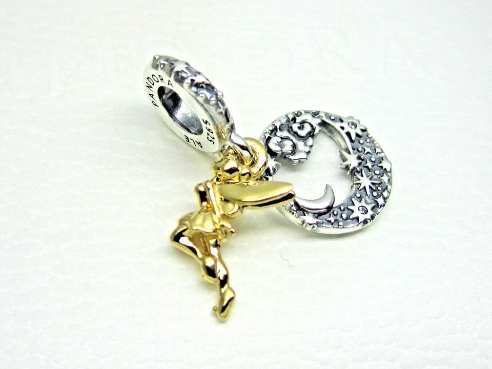 Authentic Pandora #762517C01 Disney Tinker Bell Celestial Night Dangle ...