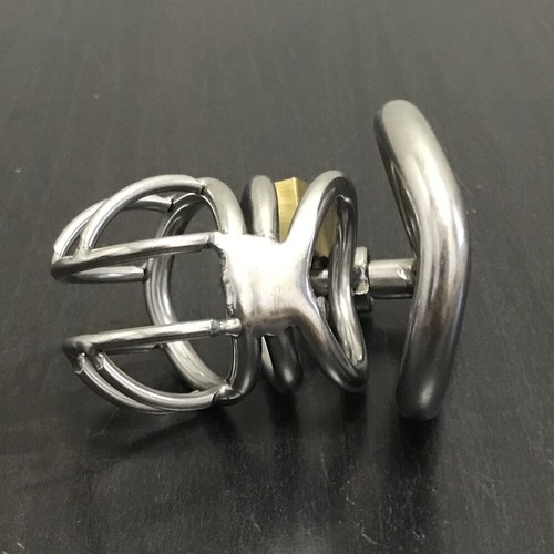 Stainless Steel Male Chastity Device Metal Cage Standard Men Locking ...