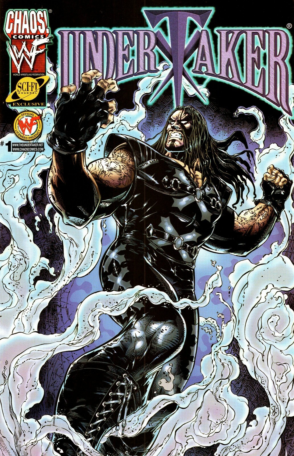 Undertaker Limited First Edition Chaos Comic #1 NM-MINT 1999 Rare Promo ...