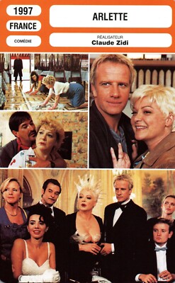 Fiche Cinéma - CLAUDE ZIDI - ARLETTE - 1997 | eBay