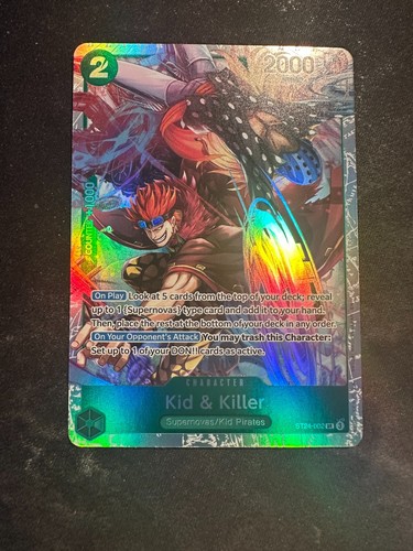 Kid & Killer - ST24-002 - SR - One Piece Card Game N/M | eBay