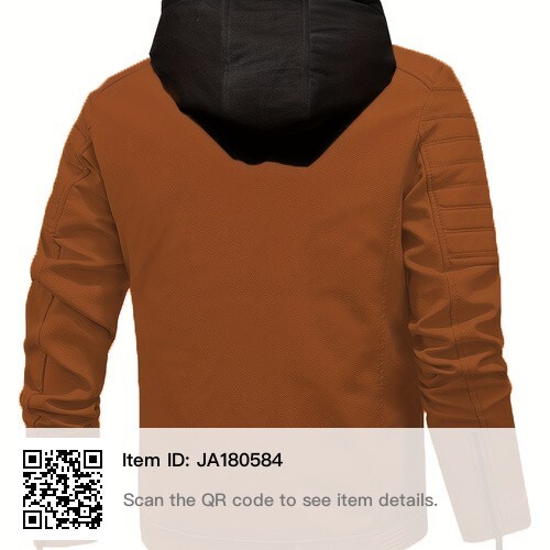 TAN WATERPFOOM SOFTSHELL HOODED JACKET FOR MEN L(40) | eBay