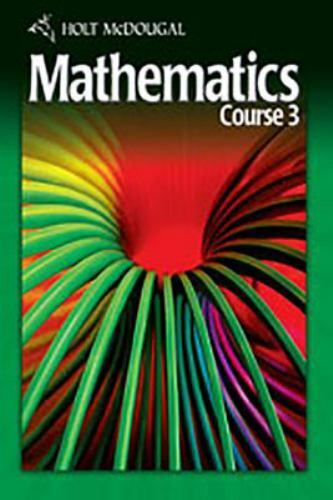 Mathematics Course 3 Chapter Resources 9780554006376 | eBay