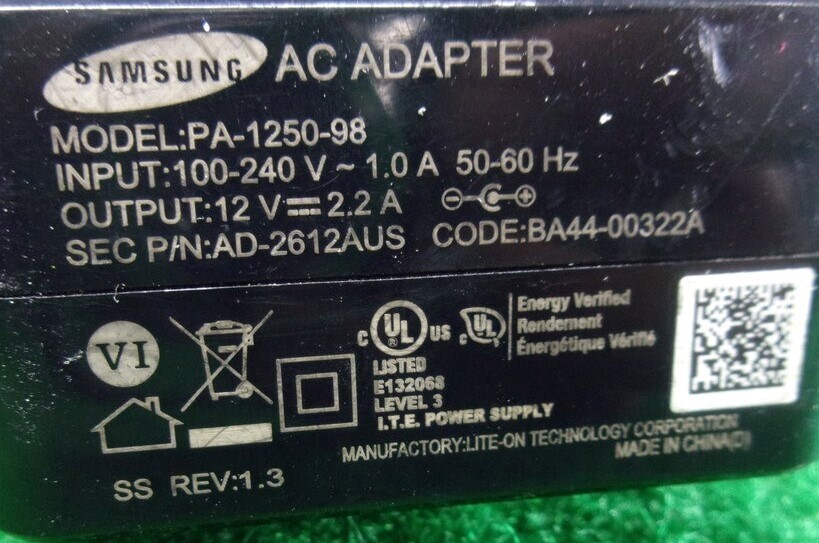 Samsung PA-1250-98 Laptop AC Adapter 12V 2.2A 26W BARREL PLUG | eBay