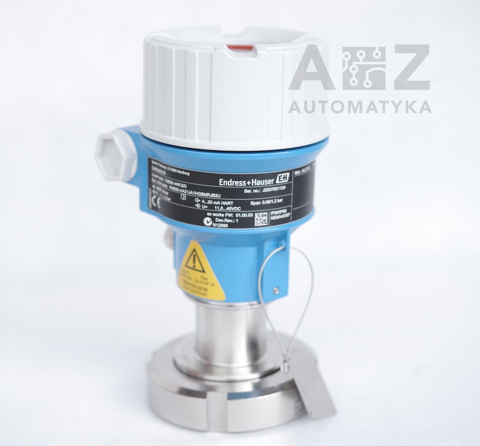 ENDRESS + HAUSER DELTAPILOT M FMB50-4WC8/0 Hydrostatic Level ...