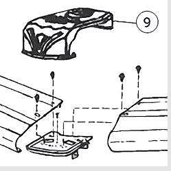 Embassy Pool Top Cap 7" Cream | eBay