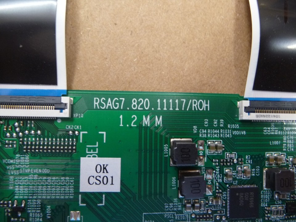 Hisense 55A6G Complete LED TV Repair Parts Kit, T-con # RSAG7.820.11117 ...