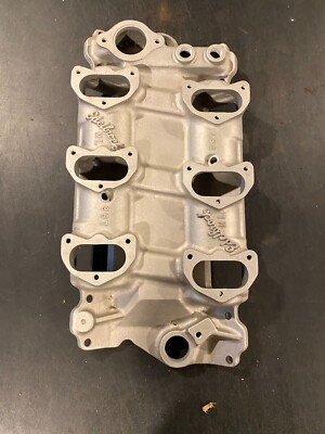 edelbrock 6x2 intake manifold | eBay