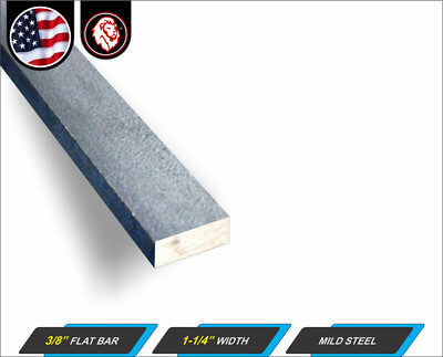 Steel Flat Generic 3/4"" X 2"" Bar X 20"" Length, A36 Hot Rolled Steel ...