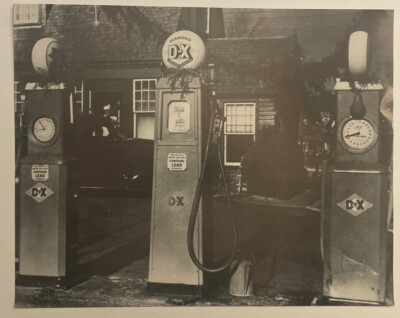 Vintage Diamond D-X Gas Pumps Service Station Print 14” X 11” | eBay