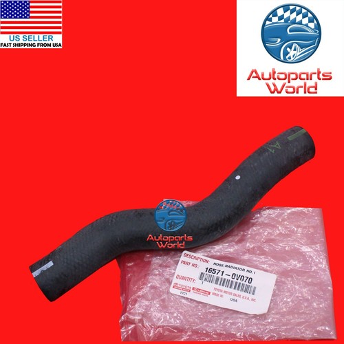 GENUINE OEM TOYOTA 12-17 CAMRY 2.5L NON HYBRID RADIATOR COOLANT HOSE ...