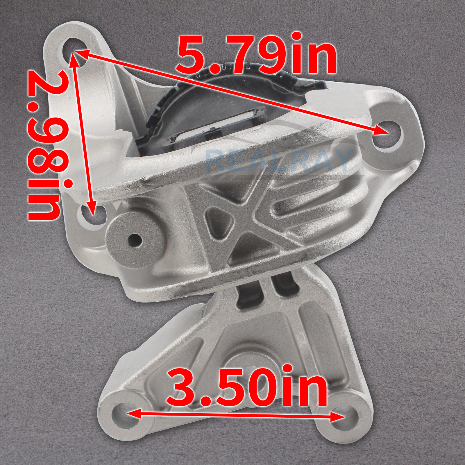 Right Engine Motor Mount & Rear Torque Strut Mount 3Pcs Set for Fiat ...