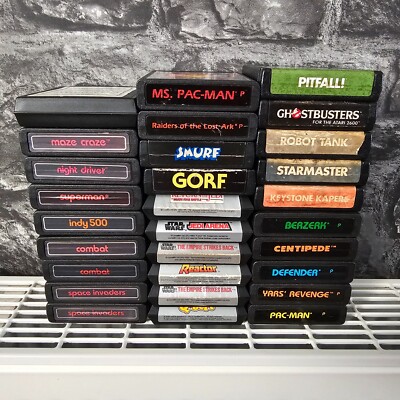 Atari 2600 Games / Carts - Various Titles - Multi Listing - Pick ...