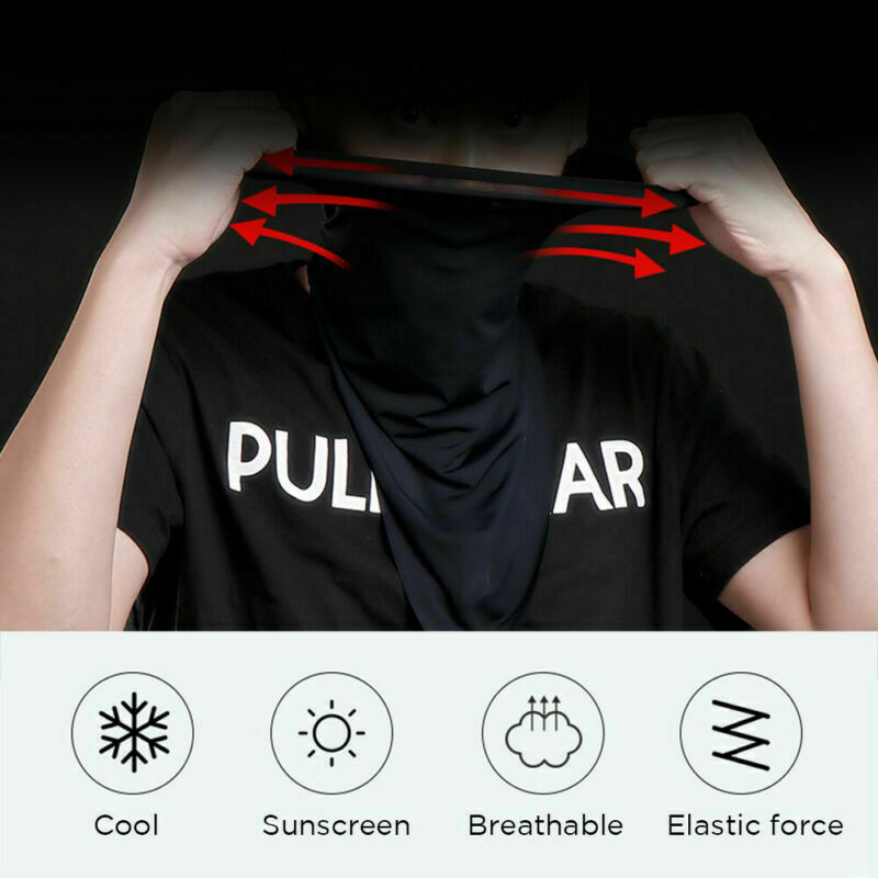 Capuchas Para El Sol Para Hombre Breathable Sun Block Face Mask & Neck ...
