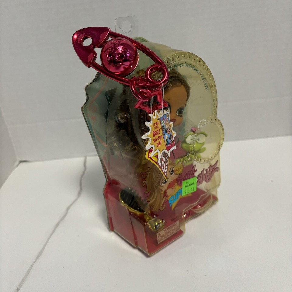 Bratz Super Babyz NIP Easy Open Package Yasmin With Frog Action Figure ...