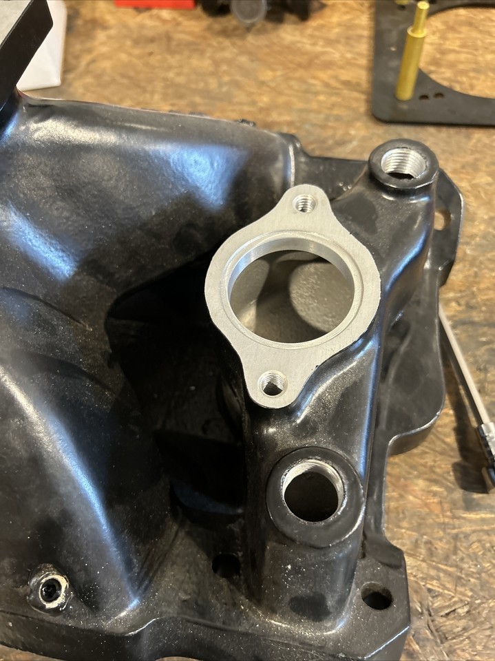 Dart Intake Manifold Part# 42522000 Tall Deck SBC dominator Flange | eBay