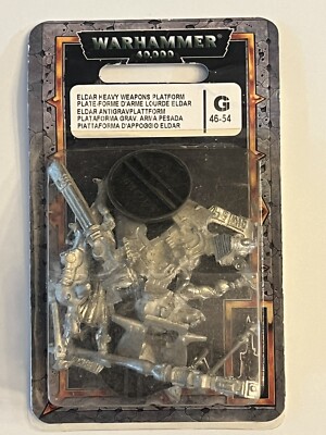 Eldar Heavy Weapon Platform Warhammer 40k Craftworlds G 46-54 New ...