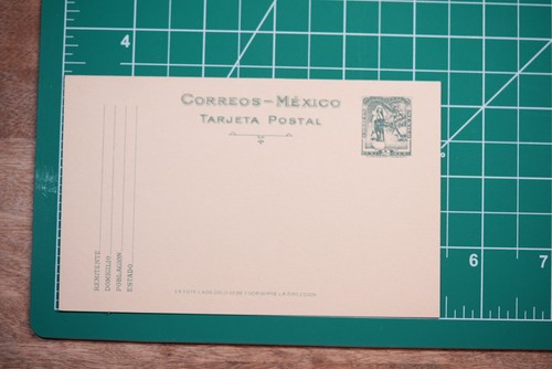 Mexico Postal Stationery Card 2c “La Vendedora” Woman with Basket ...