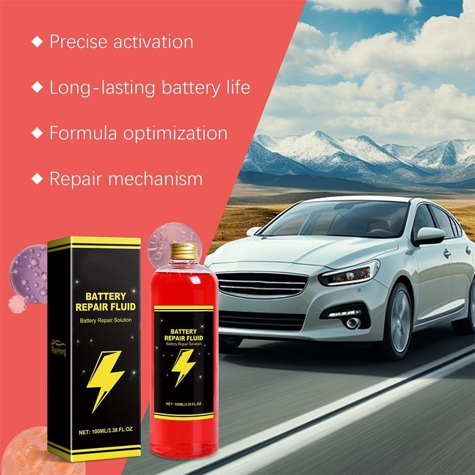 100ml Battery Repair Fluid Vehicle Battery Renewal Liquid Solution ...
